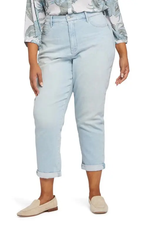 NYDJ Margot Straight Leg Girlfriend Jeans - Dunes