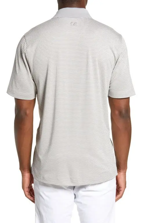 Cutter & Buck Forge Drytec Stripe Performance Polo - Polished