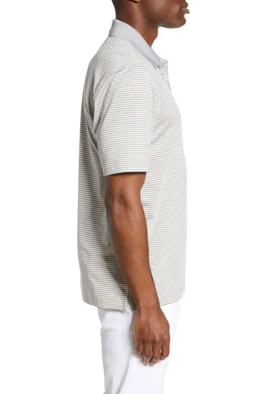 Cutter & Buck Forge Drytec Stripe Performance Polo - Polished