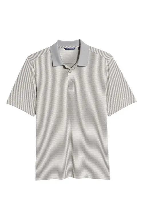 Cutter & Buck Forge Drytec Stripe Performance Polo - Polished