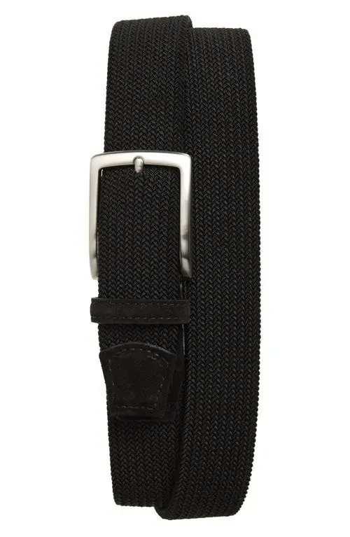 Torino Woven Stretch Belt - Black