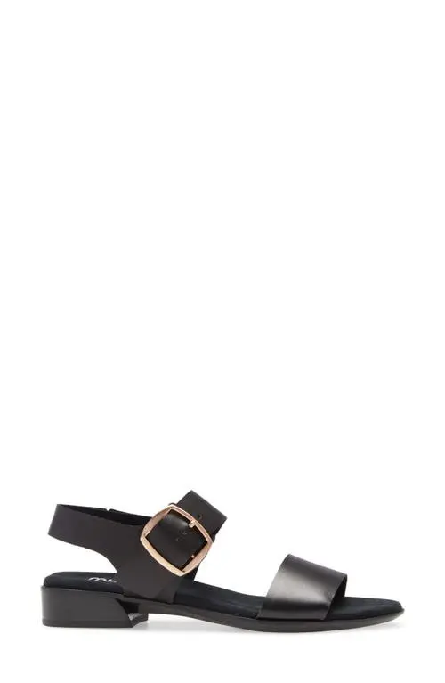 Munro Cleo Sandal - Black Leather