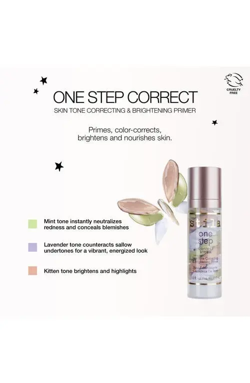 STILA One Step Correct Skin Tone Correcting Brightening Serum - Kitten