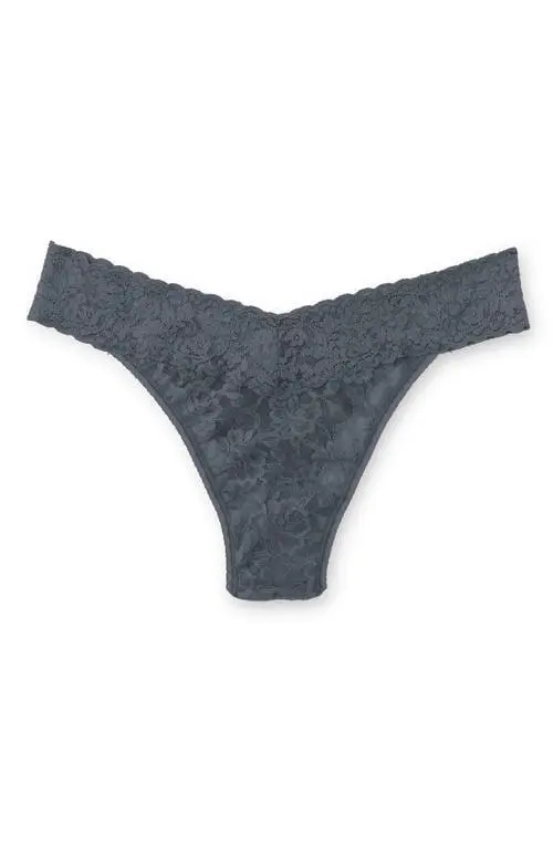 Hanky Panky Original Rise Thong - Granite