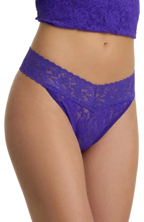 Hanky Panky Original Rise Thong - Verbena Purple