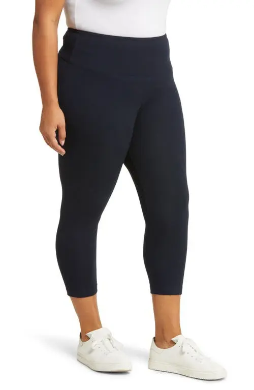 Lyssé Ntials Crop Leggings - Midnight