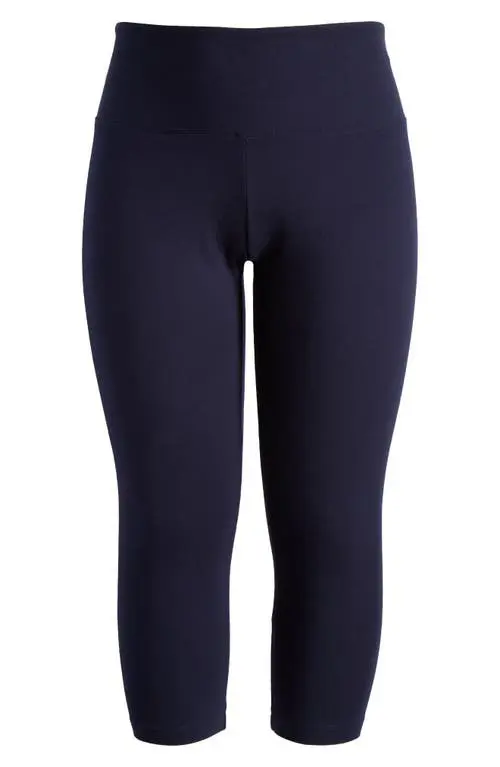 Lyssé Ntials Crop Leggings - Midnight