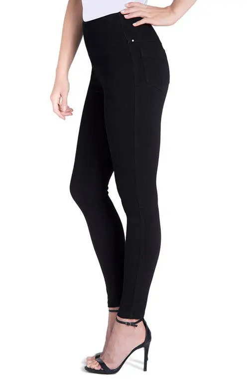 Lyssé Ntials Toothpick Denim Leggings - Black