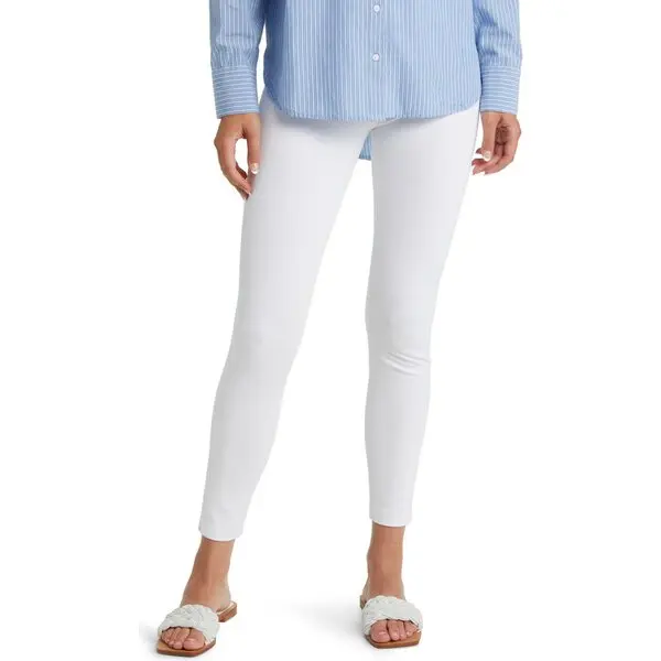 Lyssé Ntials High Waist Denim Leggings - White