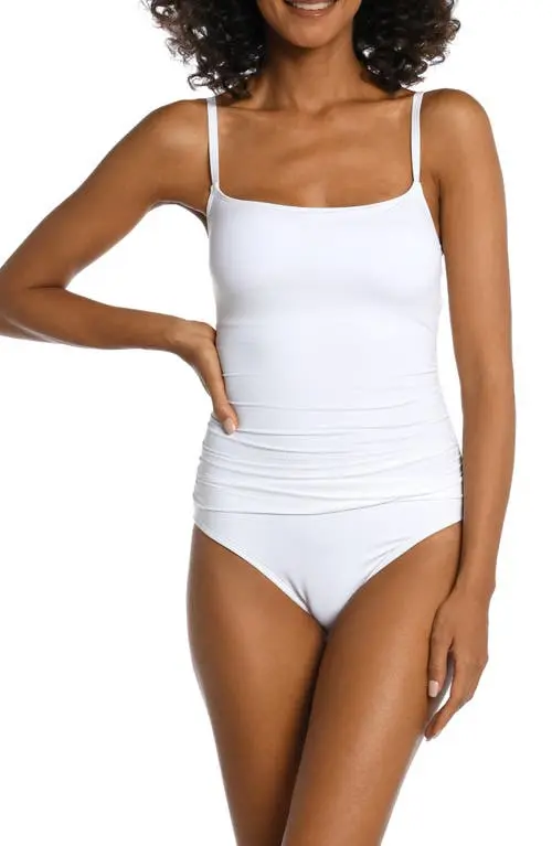 La Blanca Island Goddess One-piece Swimsuit - White