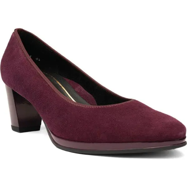 ARA Ophelia Pump - Burgundy