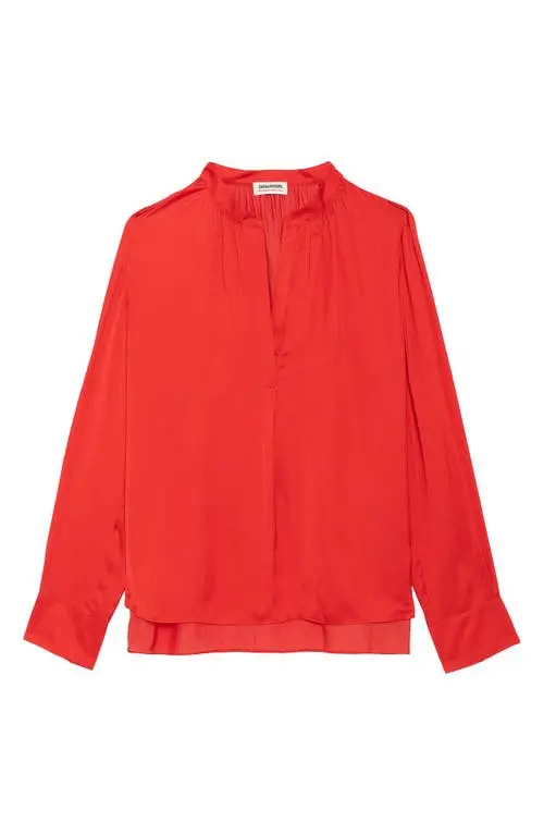 Zadig&Voltaire Tink Satin Blouse - Love