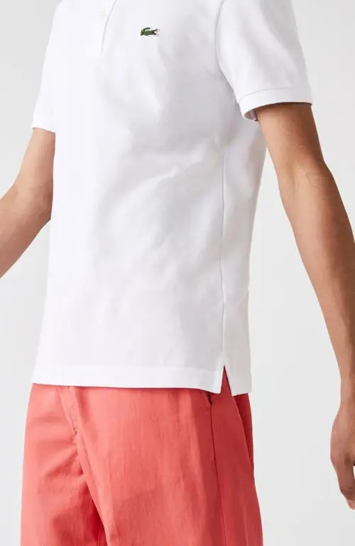 Lacoste Slim Fit Piqué Polo - 001 White