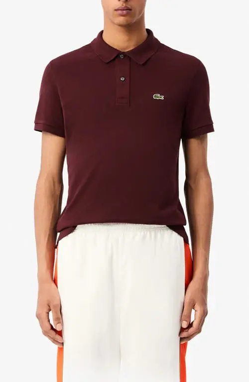 Lacoste Slim Fit Piqué Polo - Bzd Expresso