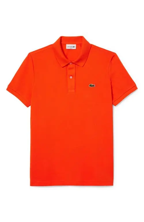 Lacoste Slim Fit Piqué Polo - Sunrise
