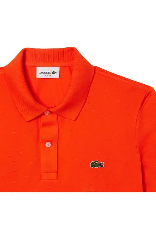 Lacoste Slim Fit Piqué Polo - Sunrise