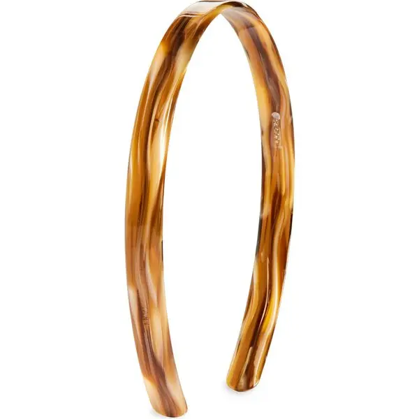 France Luxe Skinny Headband - Caramel Swirl