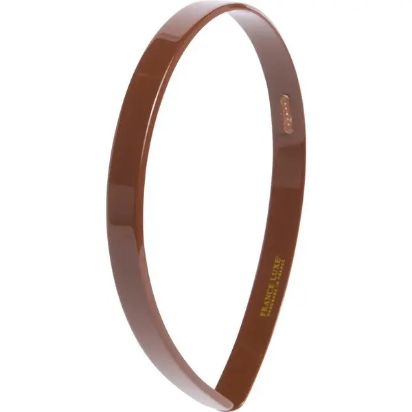 France Luxe Skinny Headband - Chocolate