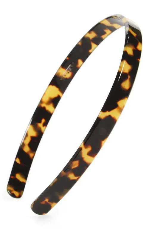 France Luxe Skinny Headband - Tokyo Tort