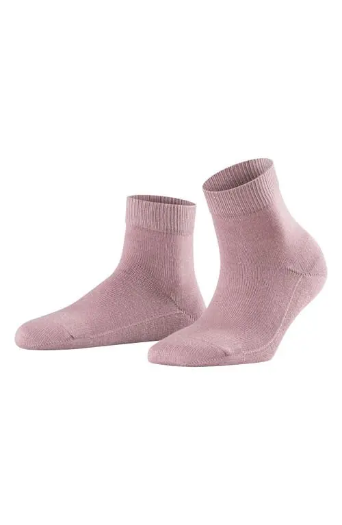 Falke Light Cuddle Pad Crew Socks - Rosewood