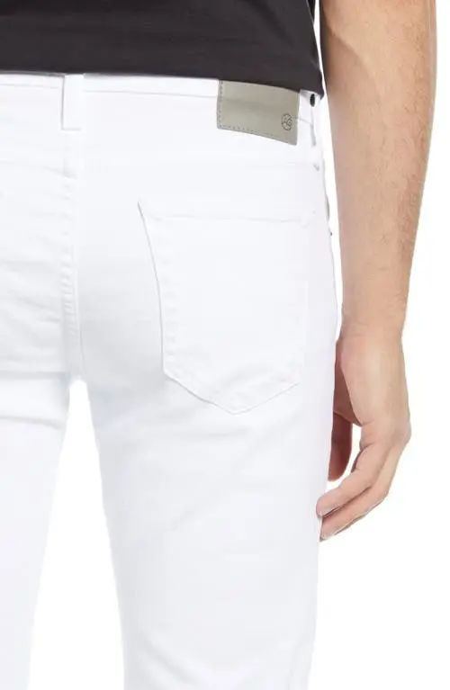 Ag Tellis Slim Fit Jeans - White