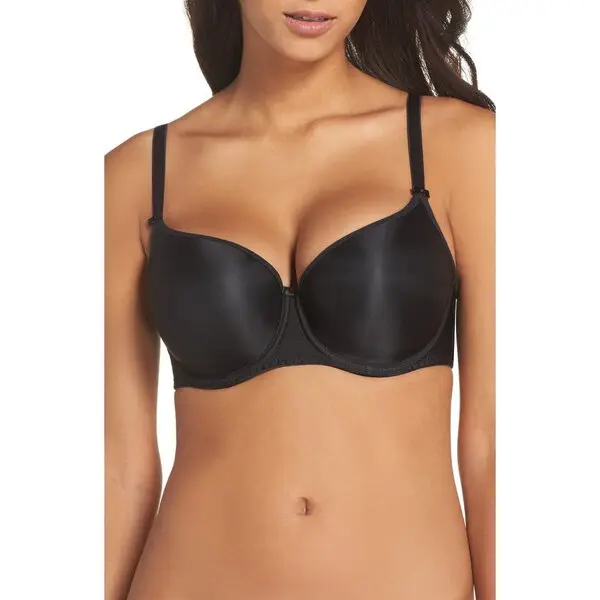 Fantasie Underwire Smoothing T-shirt Bra - Black