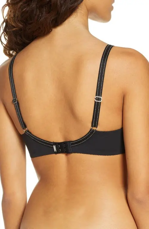 Chantelle Rive Gauche Full Coverage T-shirt Bra - Black