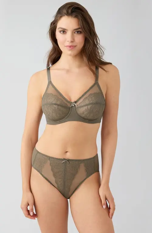 Wacoal Retro Chic Full Figure Underwire Bra - Bungee Cord