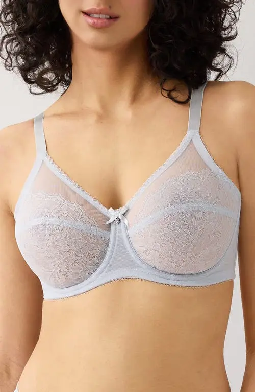 Wacoal Retro Chic Full Figure Underwire Bra - Micro Chip