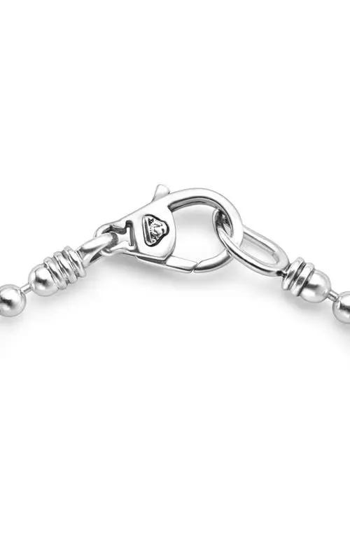 Lagos Caviar Spark Diamond Bar Chain Bracelet