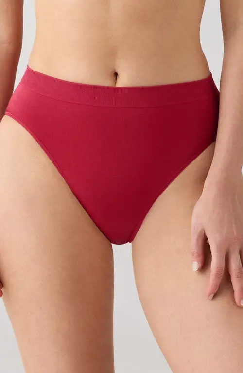 Wacoal B-smooth® High Cut Briefs - Regina Red