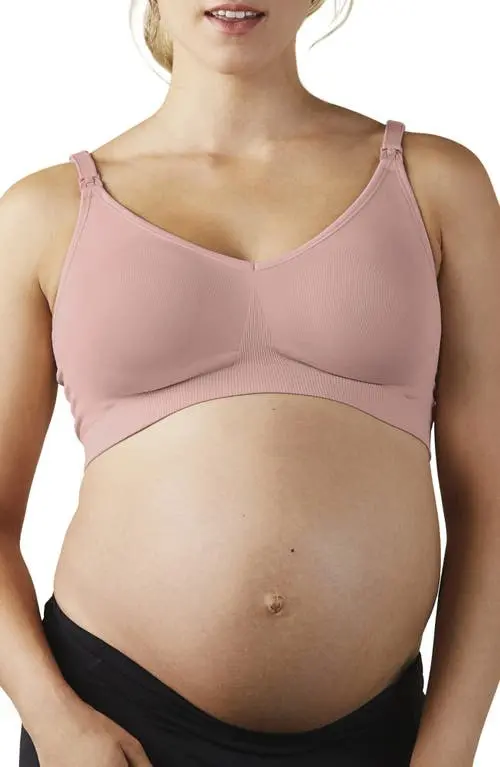 BRAVADO DESIGNS Body Silk Seamless Maternity/nursing Bra - Dusted Peony