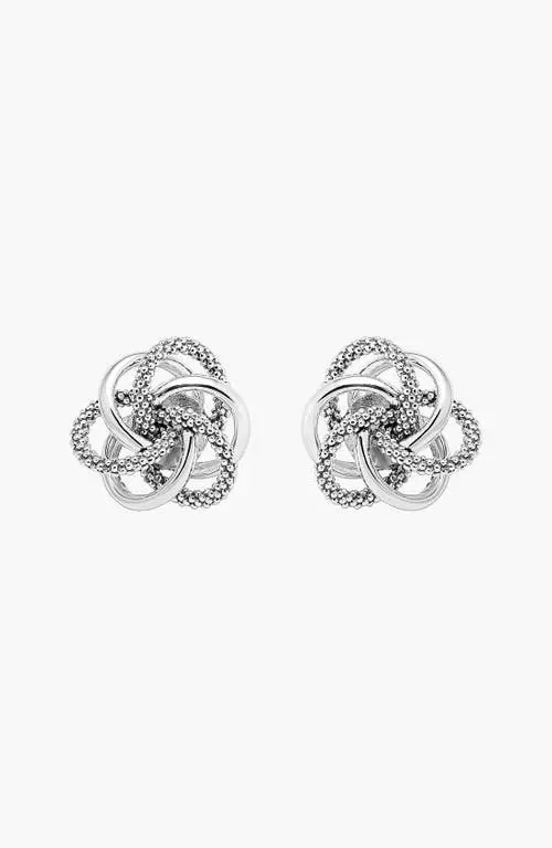 Lagos Caviar™ Knot Stud Earrings