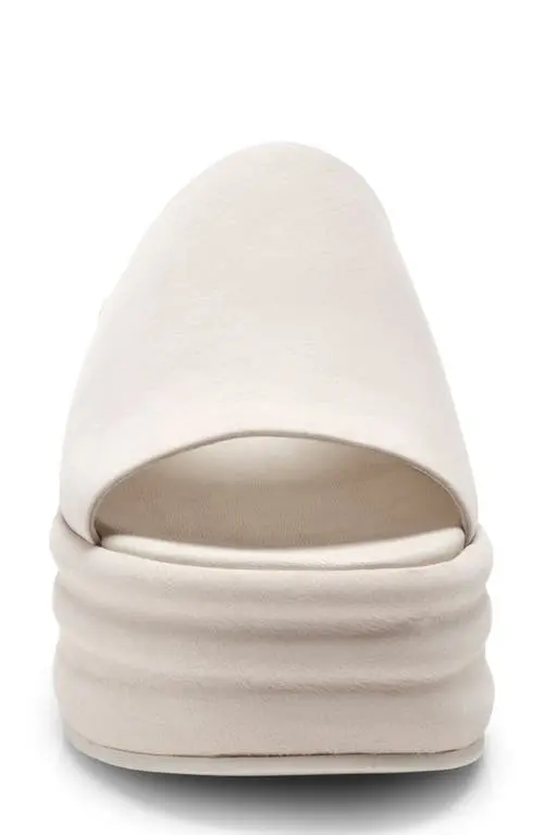 Free People Harbor Platform Sandals - Vanilla