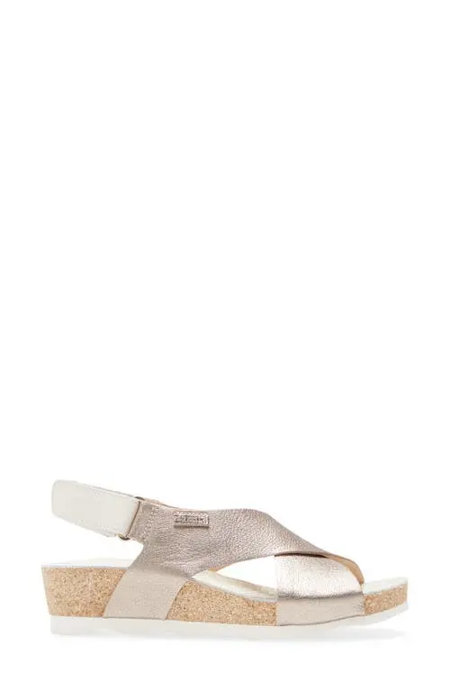 Pikolinos Mahon Platform Sandal - Stone Leather