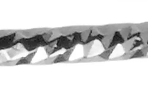 Argento Vivo Textured Hoop Earrings - Sterling Silver