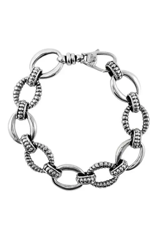 Lagos Open Link Bracelet - Sterling Silver