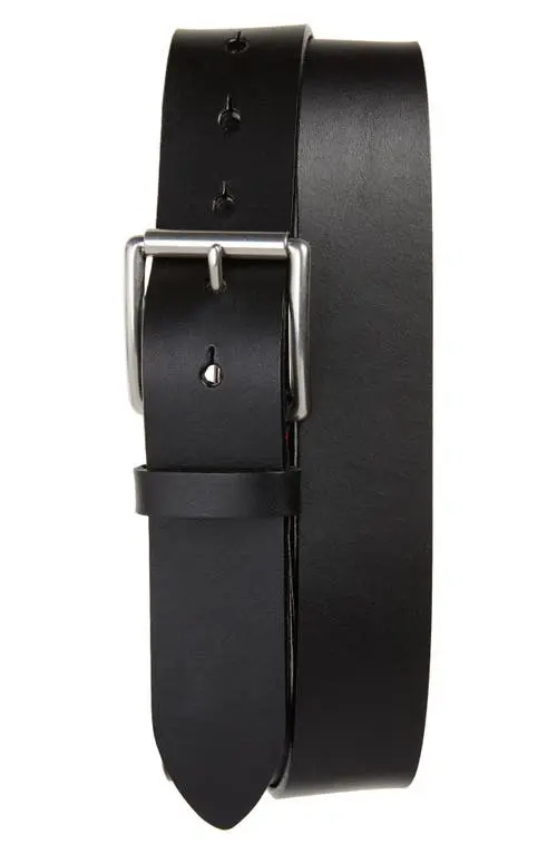 Torino Leather Belt - Black
