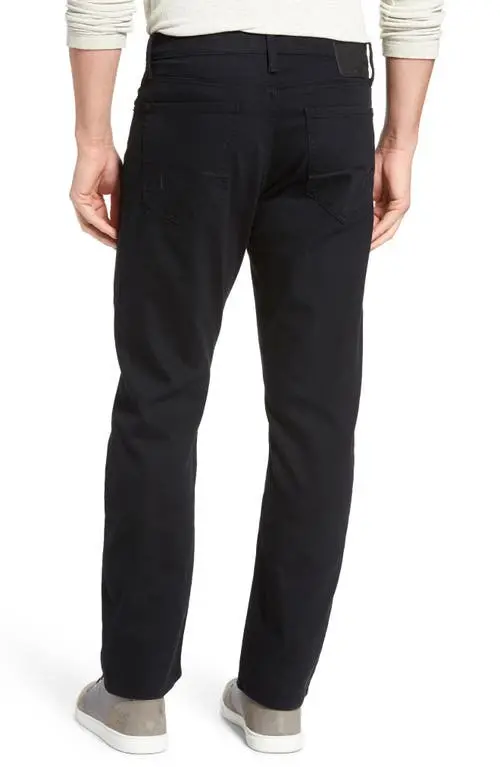 MAVI Matt Relaxed Straight Fit Jeans - Black Williamsburg
