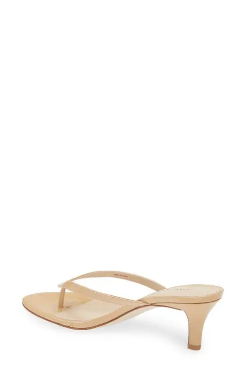 Pelle Moda Slide Sandal - Nude