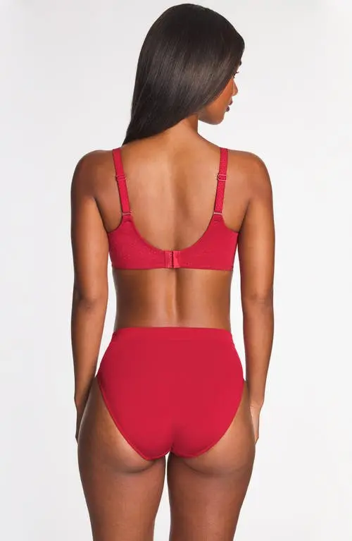 Wacoal Back Appeal Smoothing Underwire Bra - Grandalia Red