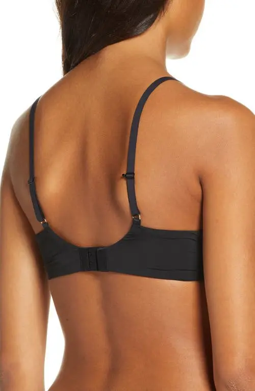 Natori Minimal Push Up Convertible Underwire Bra - Black