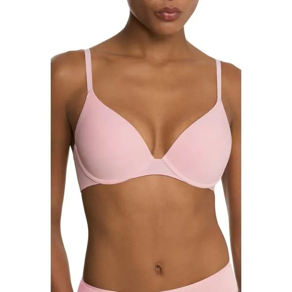 Natori Minimal Push Up Convertible Underwire Bra - Prfct Pink
