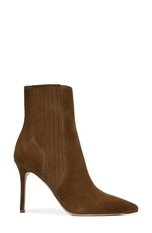 Veronica Beard Lisa 95mm Bootie - Chestnut