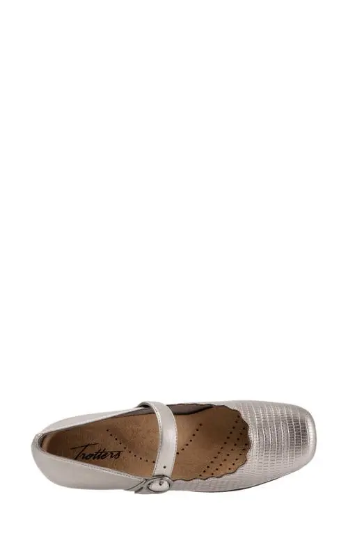 Trotters Sugar Mary Jane Flat - Pewter
