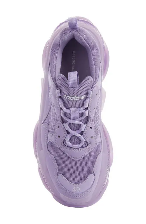 Balenciaga Triple S Sneaker - Light Lilac/white