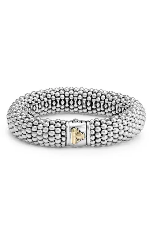Lagos Signature Caviar Wide Rope Bracelet