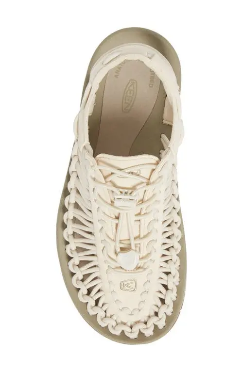 Keen Uneek Sandal - White Cap/cornstalk