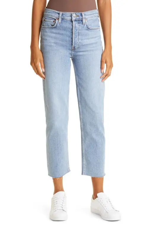 RE/DONE Originals High-waist Stovepipe Jeans - Mid 90s