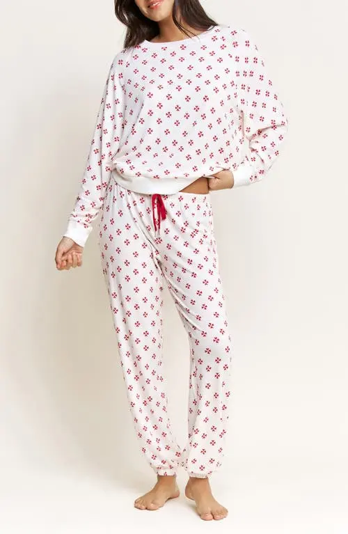 Honeydew Intimates Star Seeker Brushed Jersey Pajamas - Lucky Hearts